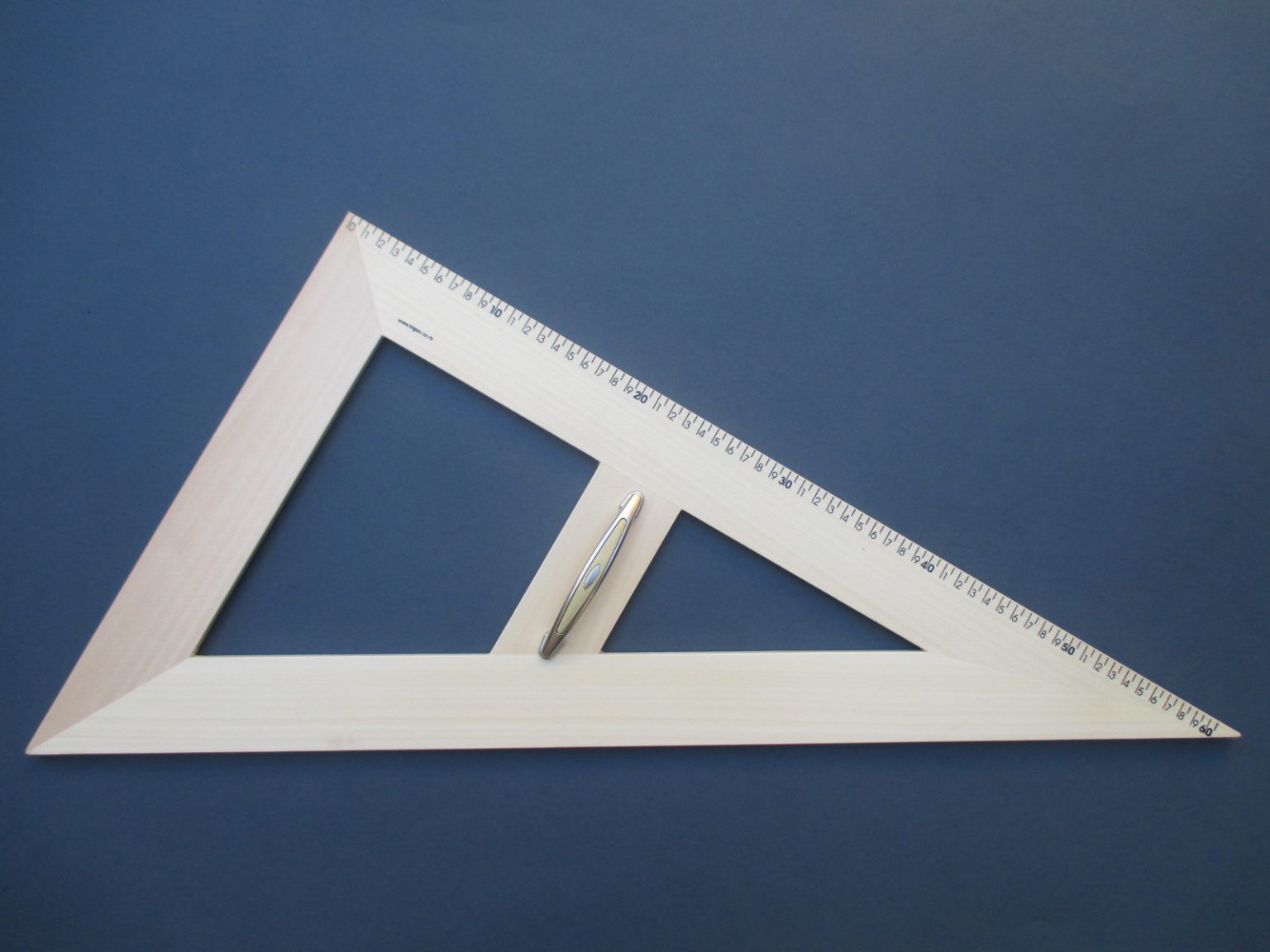 Trougao školski 30/60° sa magnetom - Edukalis